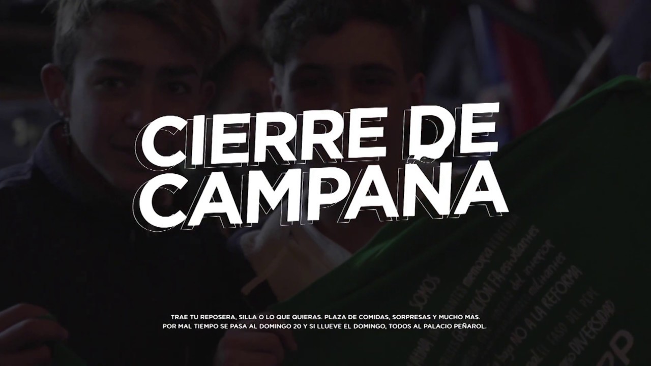 Cierre De Campaña Espacio 609 Al Frente